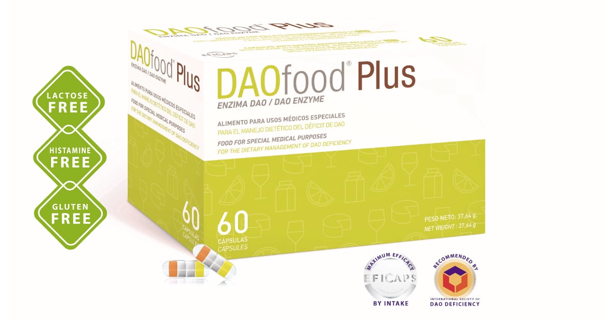 DAOfood® Plus: Dietary management of histamine symptoms caused by DAO ...